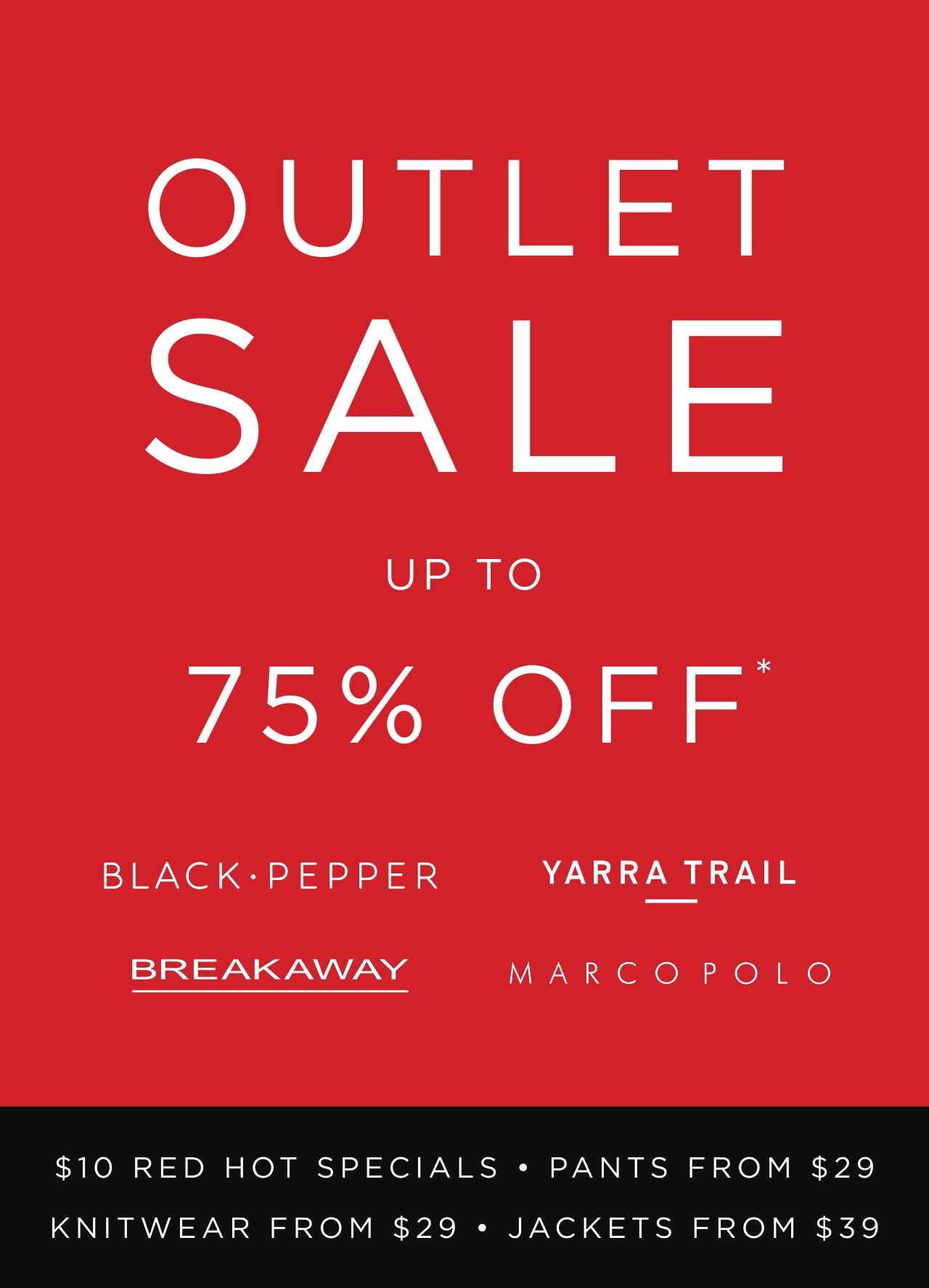 Factory Outlet Sale – Black Pepper