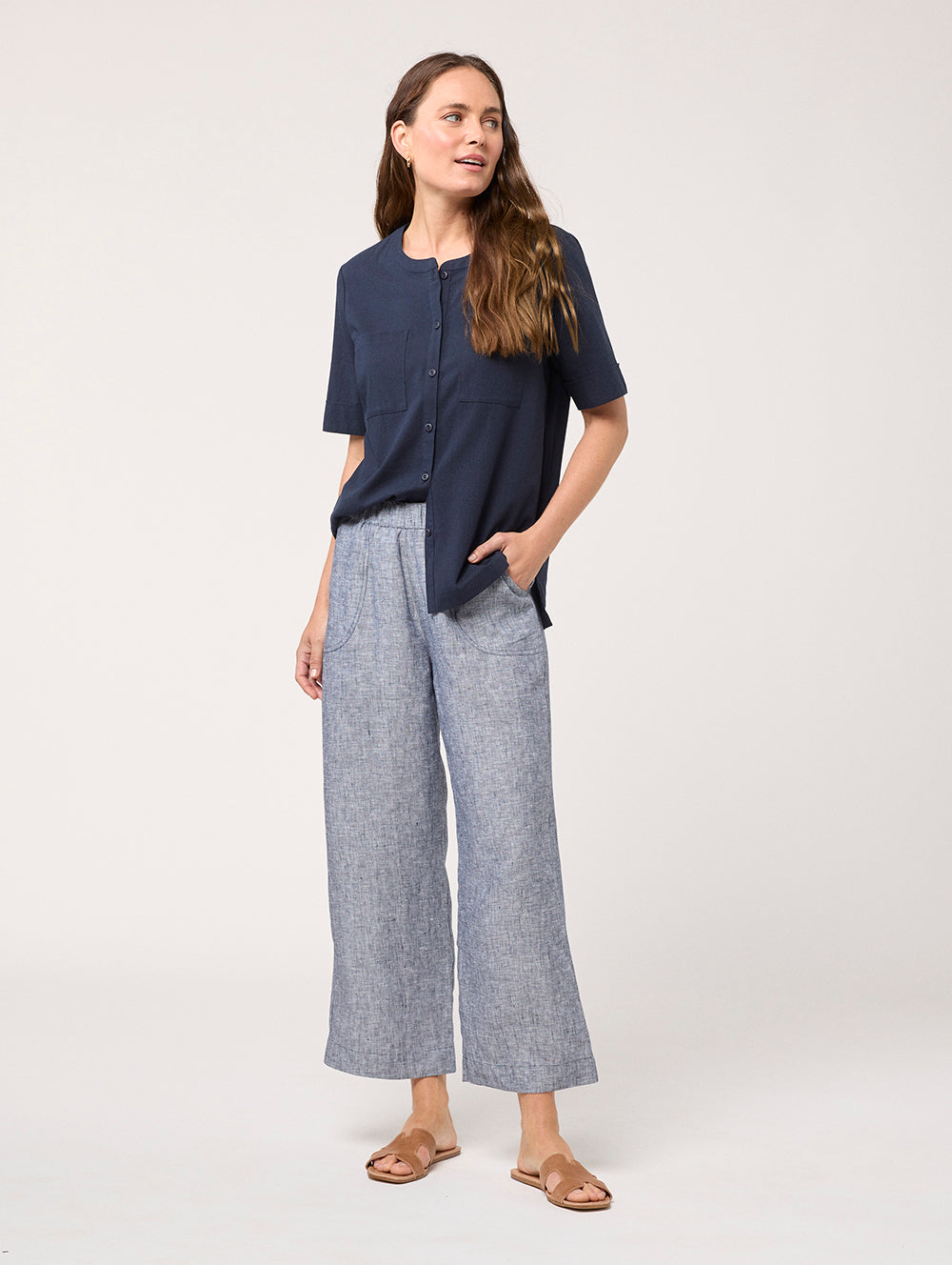 Women's Contessa Shirt – Black Pepper
