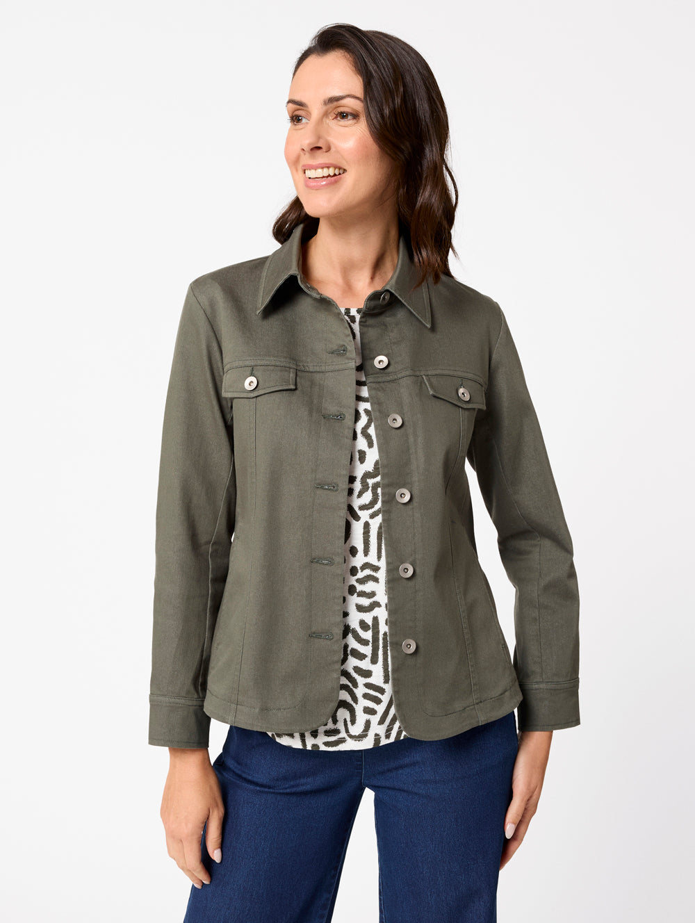 Women's Intense Denim Jacket | Black Pepper